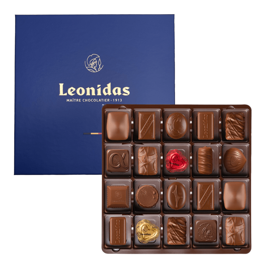 Leonidas Milk Heritage Box 20 Chocolates