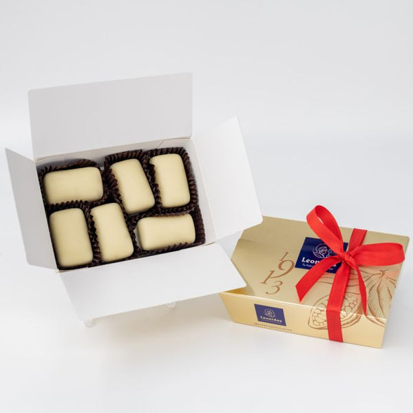 6 Manon White Mini Ballotin Box – Leonidas Brighton