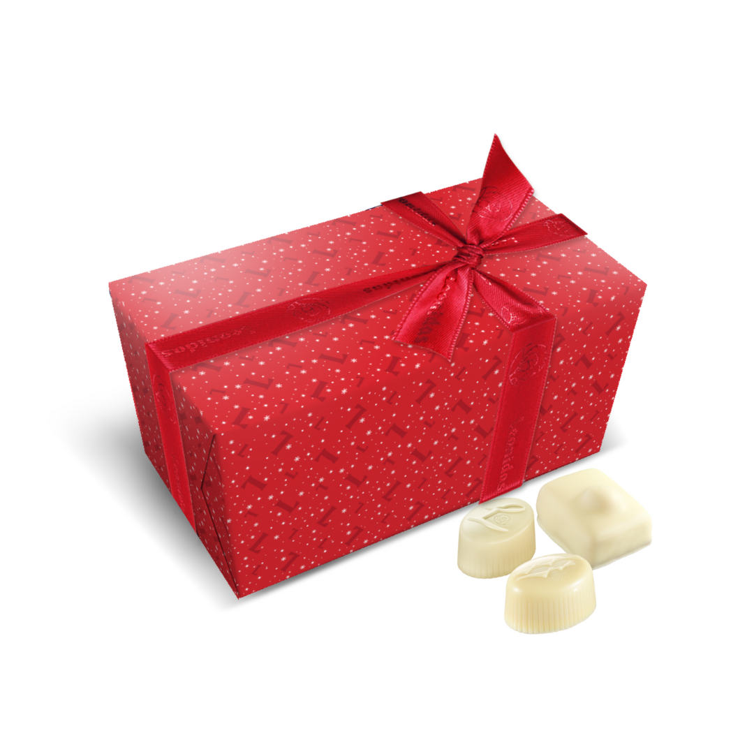 Christmas Festive Ballotin Box - Choose Chocolate Type & Size ...