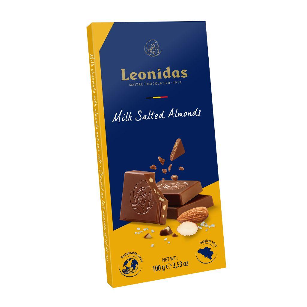 Salted Almond Milk Tablet – Leonidas Brighton