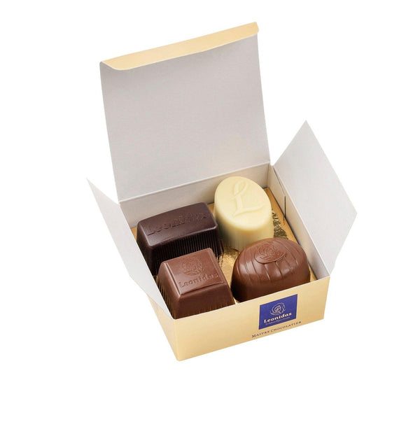 4 Chocolate Mini Ballotin Box – Leonidas Brighton