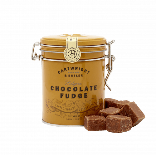 Cartwright & Butler Butter Fudge Tin Belgian Chocolate Fudge Tin ...